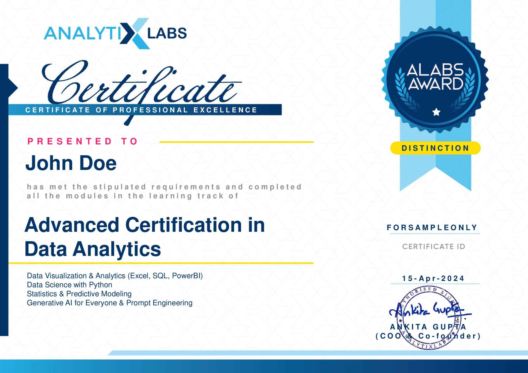 Data Analyst Certification Courses: Duration, Fees & Placements